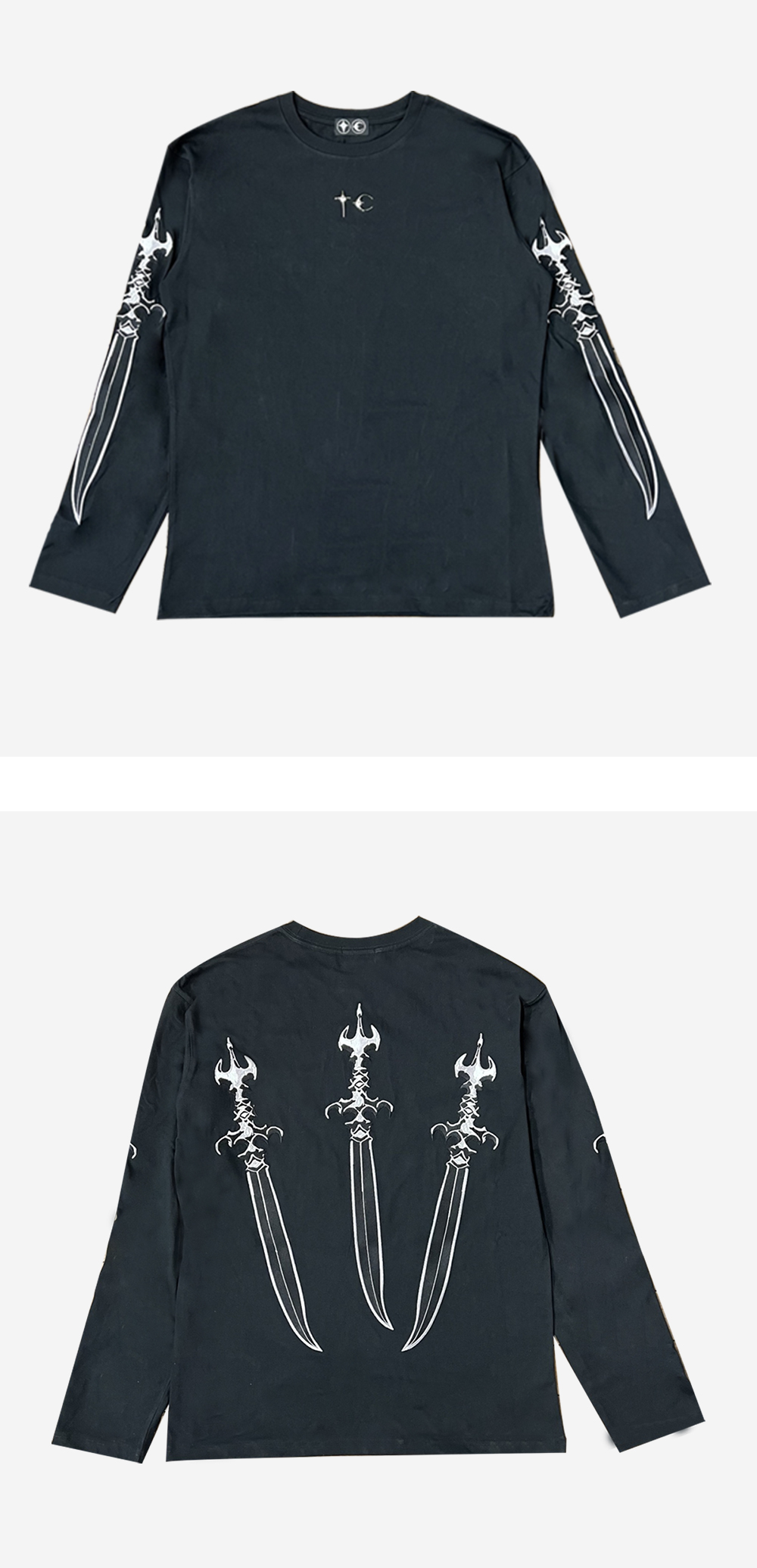 떠그 클럽 아랍 소드 슬리브 블랙 - 24FW | Thug Club | KREAM