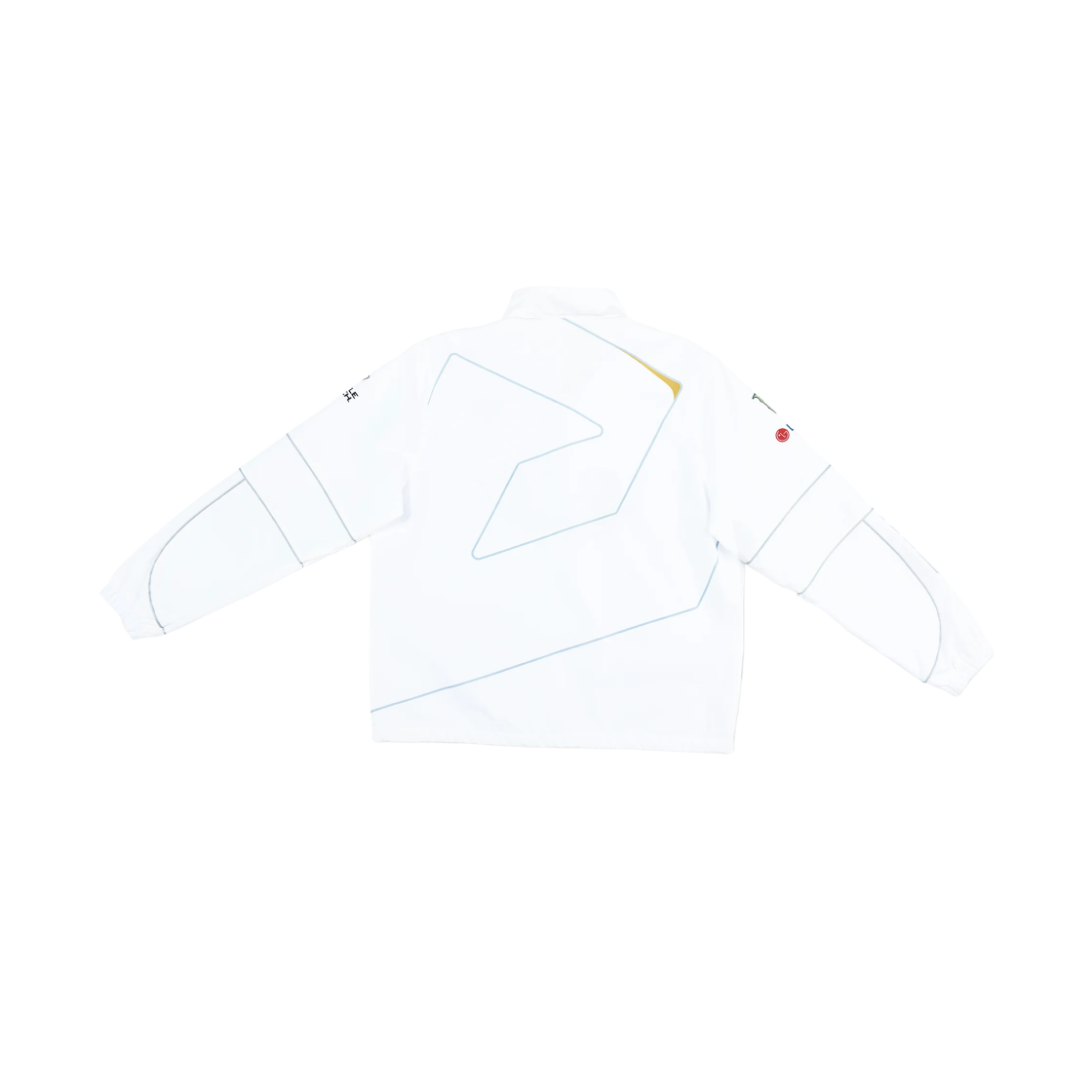 데상트 x 젠지 2024 월즈 오피셜 플레이어 자켓 화이트 (논마킹 버전) | Descente | KREAM