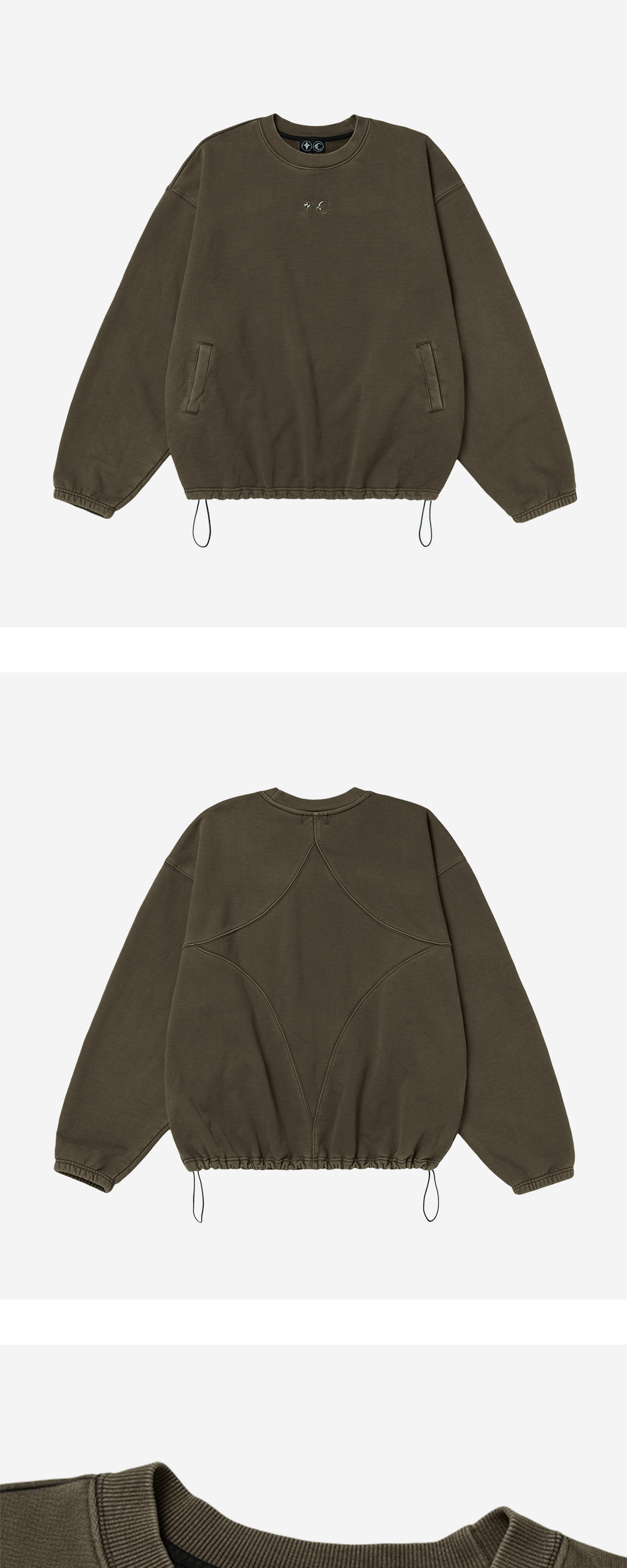 떠그 클럽 워 서바이버 브라운 - 24FW | Thug Club | KREAM