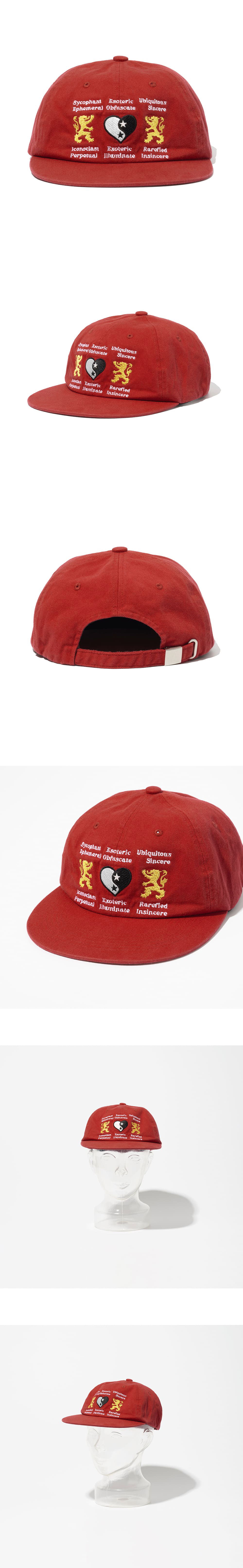 패슬 라이언 하트 워시드 캡 레드 | FASTLE | KREAM