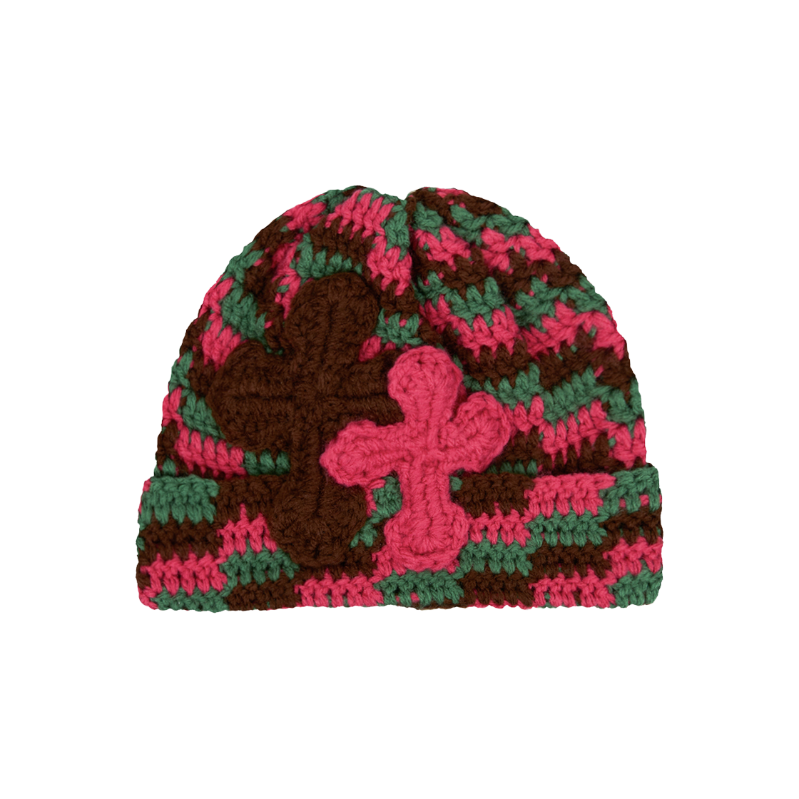 얀 3D 더블 크로스 핸드메이드 썸머 코튼 니트 비니 | Y.A.R.N. | KREAM