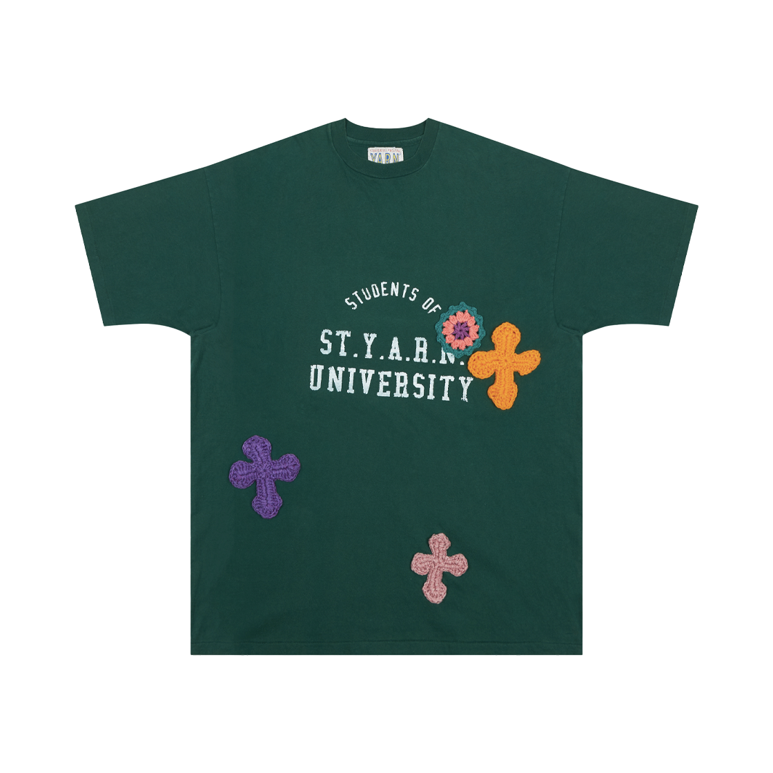 얀 메이드 인 유에스에이 90s 빈티지 티셔츠 그린 | Y.A.R.N. | KREAM