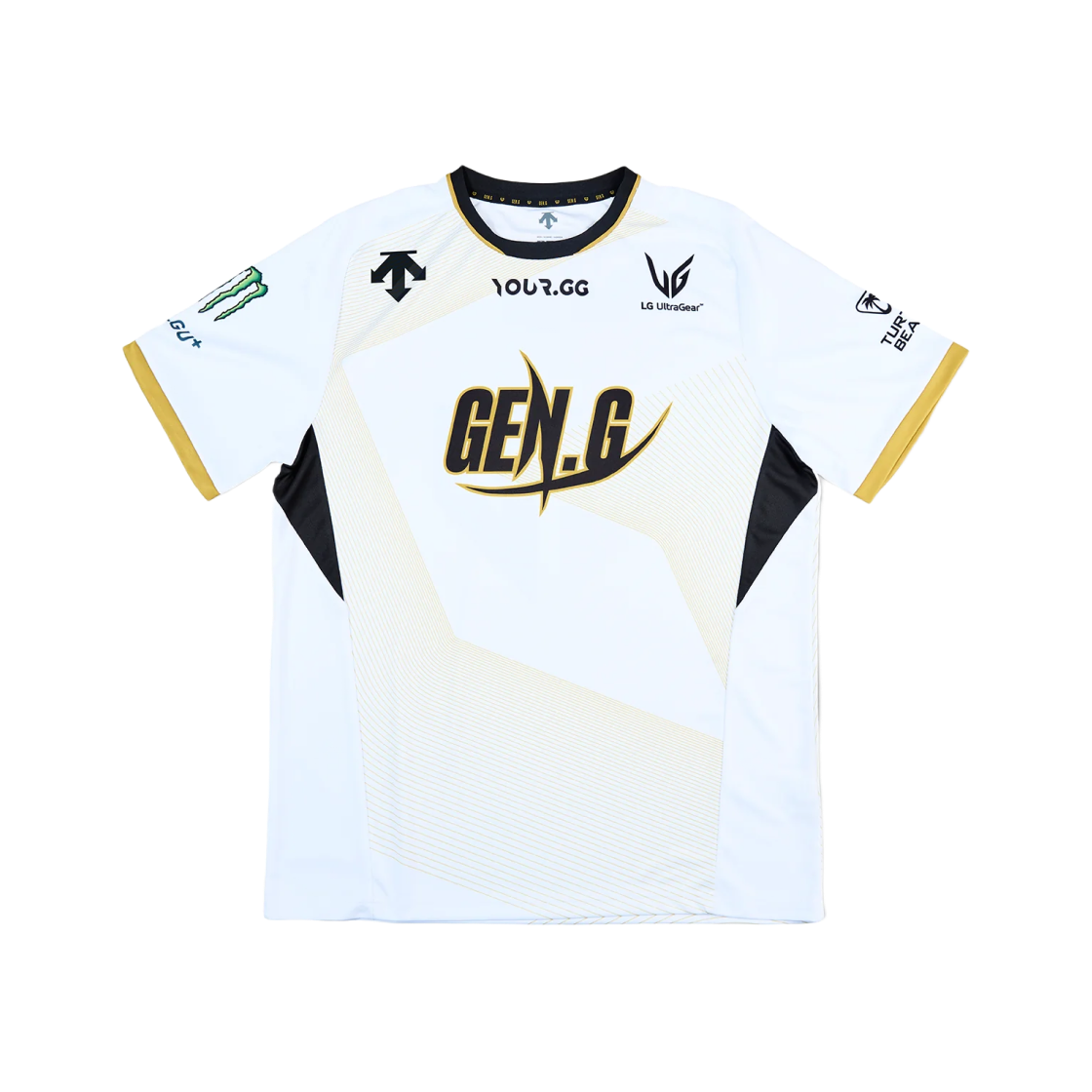 데상트 x 젠지 2024 월즈 오피셜 플레이어 저지 화이트 (논마킹 버전) | Descente | KREAM