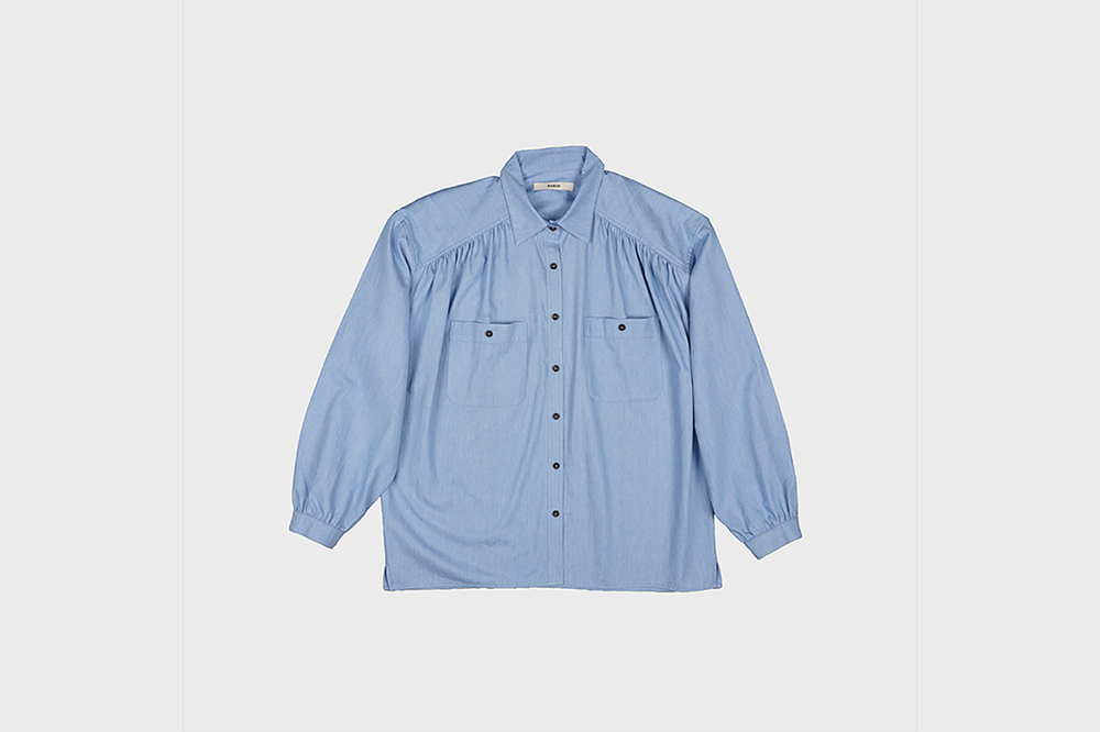 데어드 셔링 블리치 데님 셔츠 | DARED | KREAM