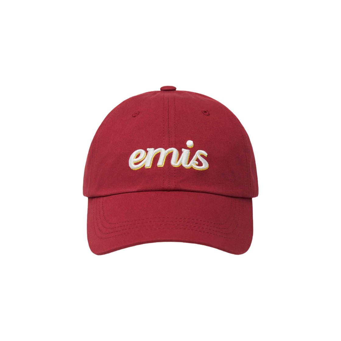 이미스 레이어드 로고 볼캡 레드 | Emis | KREAM