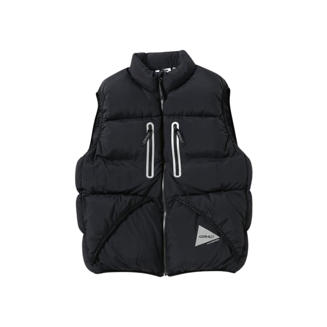 (W) 앤드 원더 x 그라미치 다운 베스트 블랙 | And Wander | KREAM