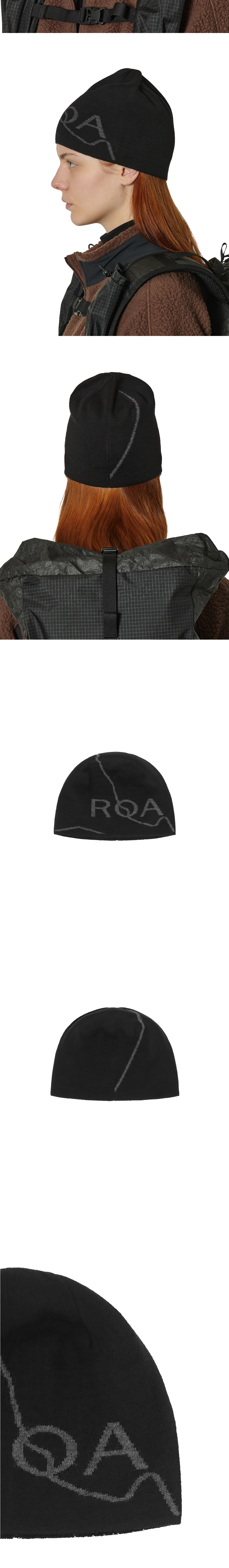 로아 비니 로고 블랙 - 24FW | ROA | KREAM