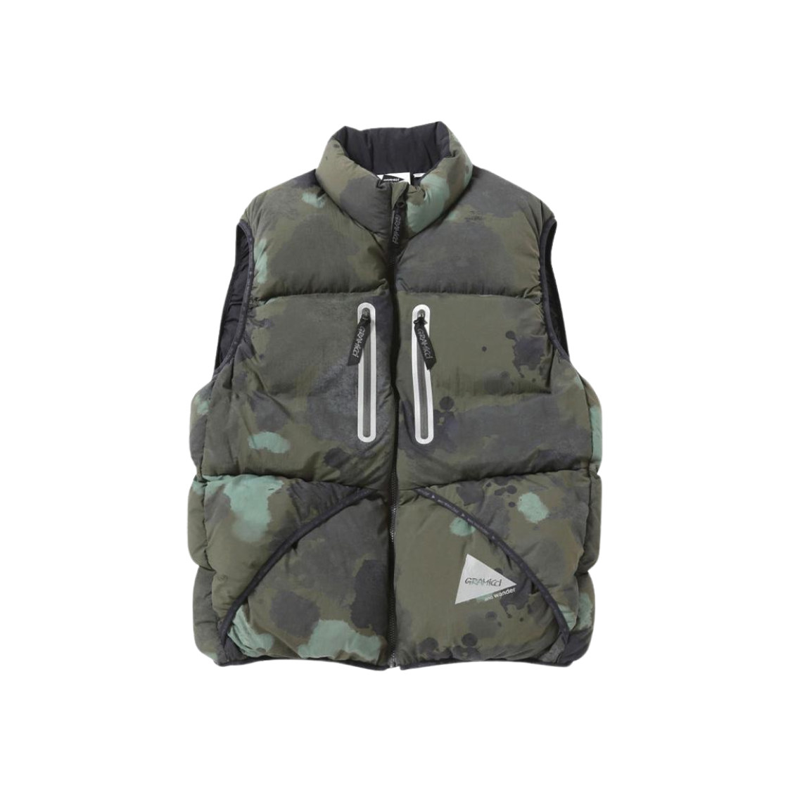 (W) 앤드 원더 x 그라미치 다운 베스트 카모 | and wander | KREAM