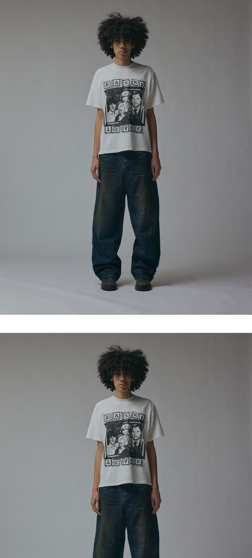 바스켓케이스 해피 파밀리에 티셔츠 본 - 24FW | Basketcase | KREAM