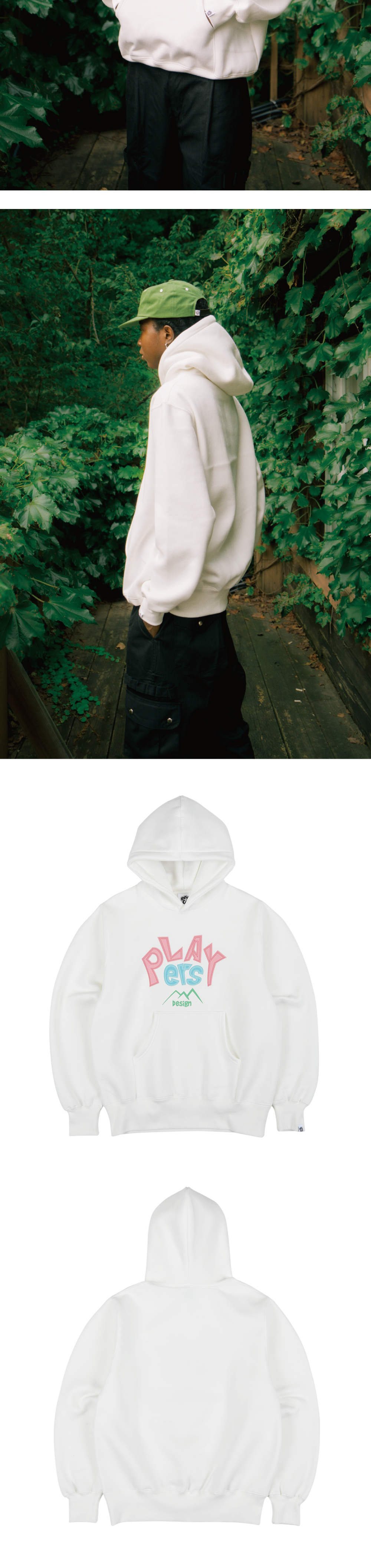이알에스코 플레이 후드 화이트 | ersco | KREAM