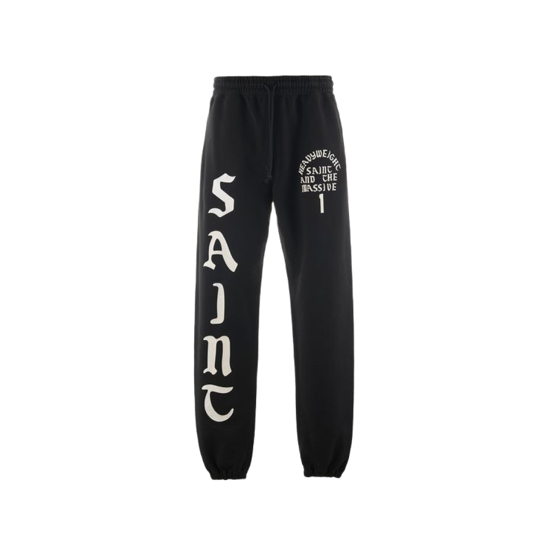 세인트 마이클 잇츠 세인트 스웨트팬츠 블랙 - 24AW | Saint Mxxxxxx | KREAM