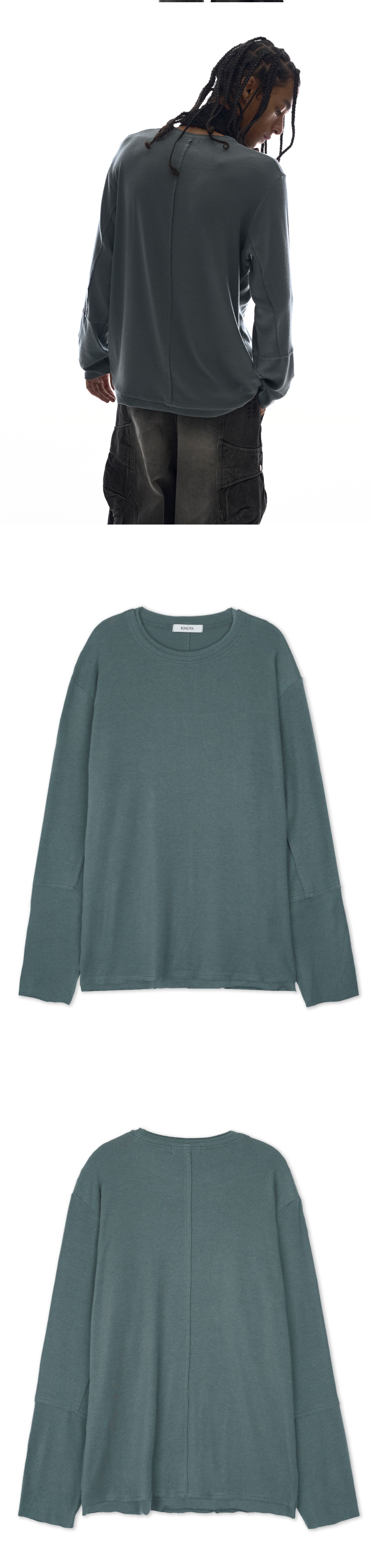 이그노타 코어:10 컷 롱슬리브 티셔츠 슬레이트 | Ignota | KREAM