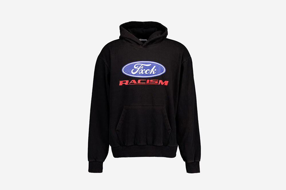 아노트 F.R.C 로고 빈티지 워싱 후디 블랙 | ANNOT | KREAM