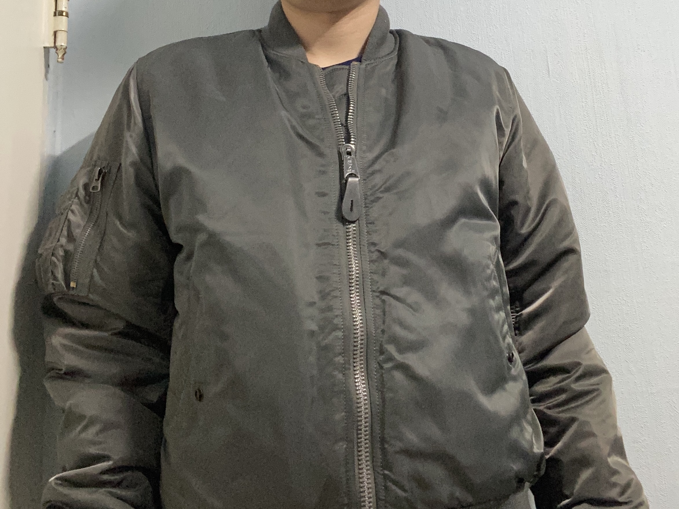 알파 MA-1레귤러 Gun Metal | KREAM