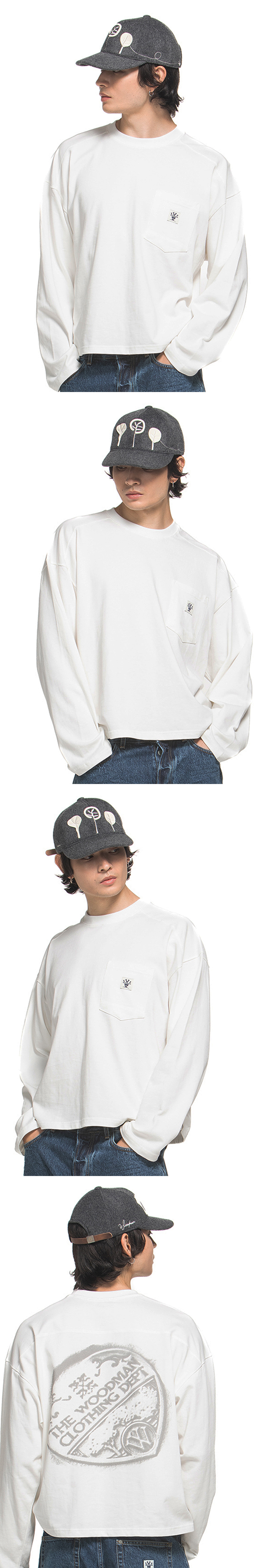 우드먼 스왈로우 울 볼캡 차콜 | WOODMAN | KREAM