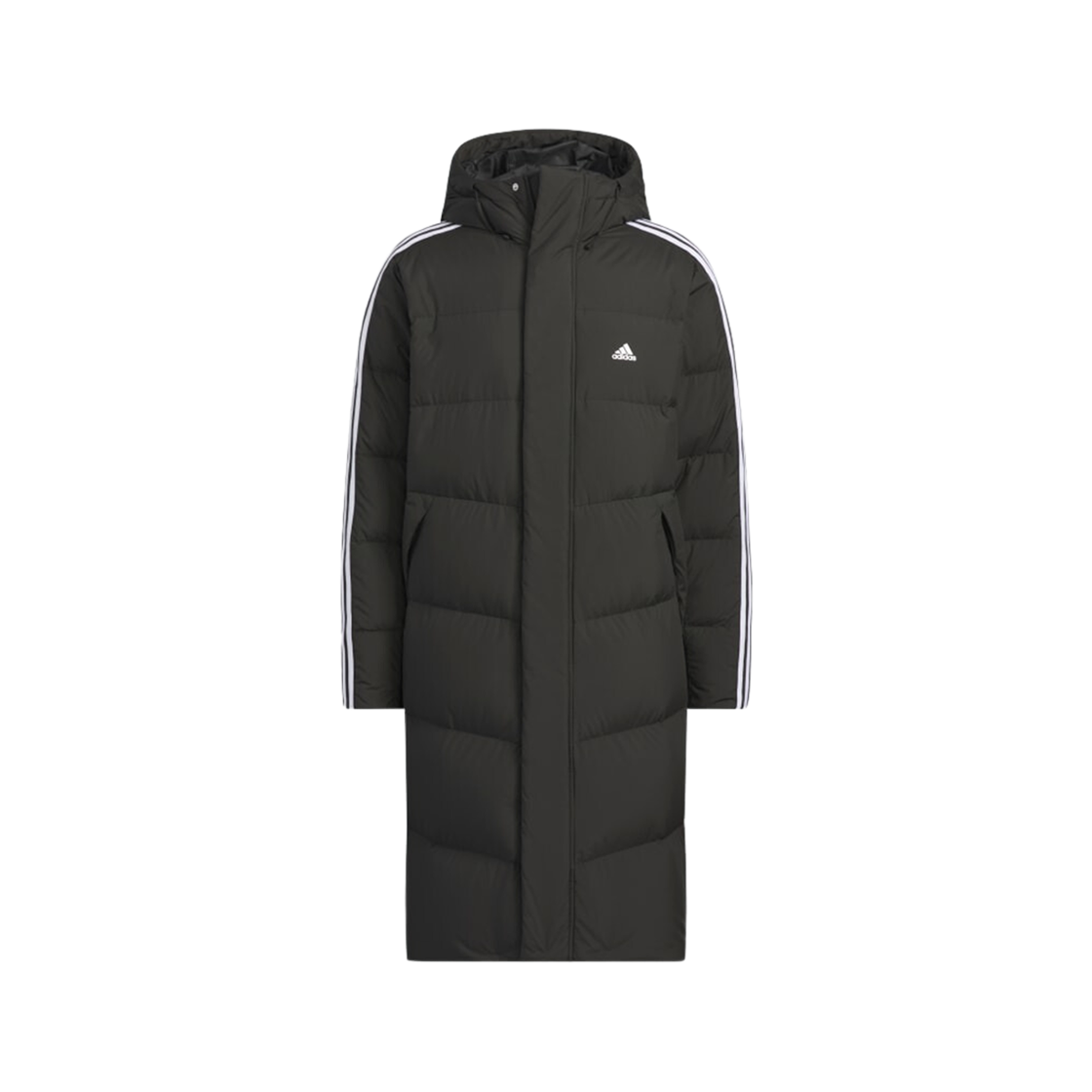 아디다스 머스트 해브 3S 레귤러 핏 롱 다운 자켓 블랙 - KR 사이즈 | Adidas | KREAM
