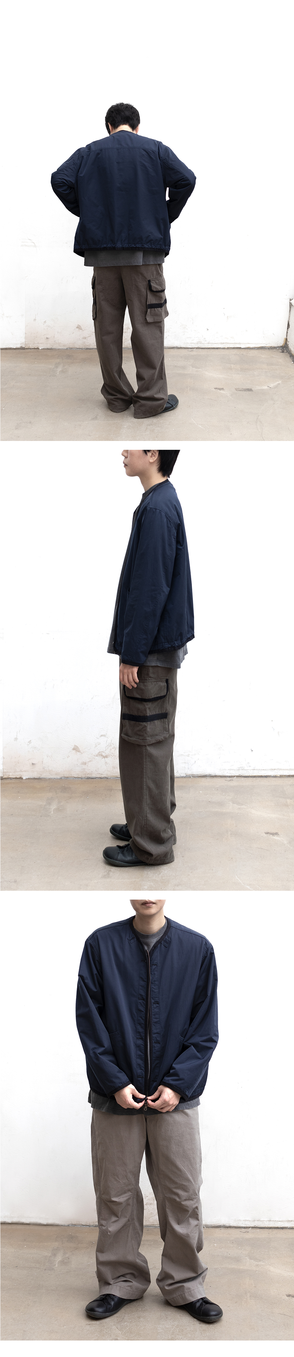 고낙 리버시블 라이너 자켓 네이비 | Gonak | KREAM