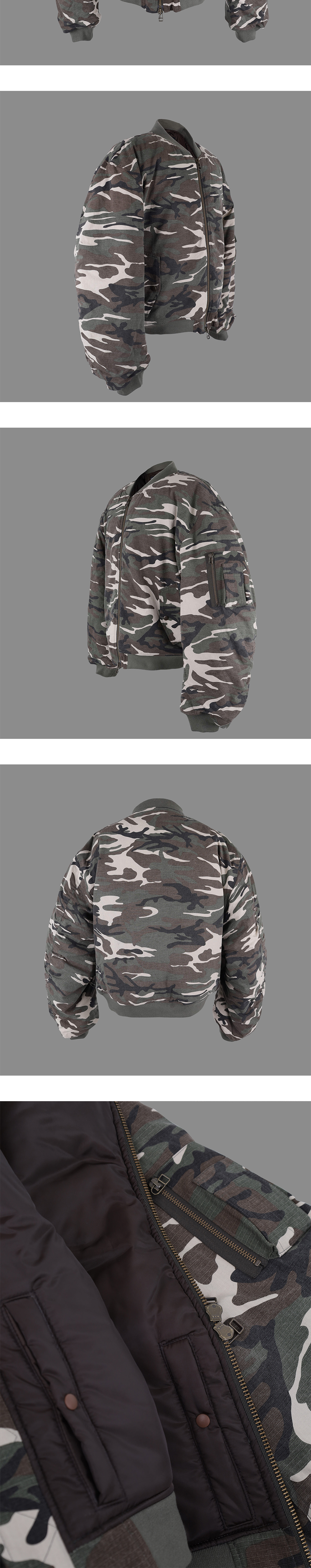 어웬드 카모 봄버 자켓 | Awende | KREAM