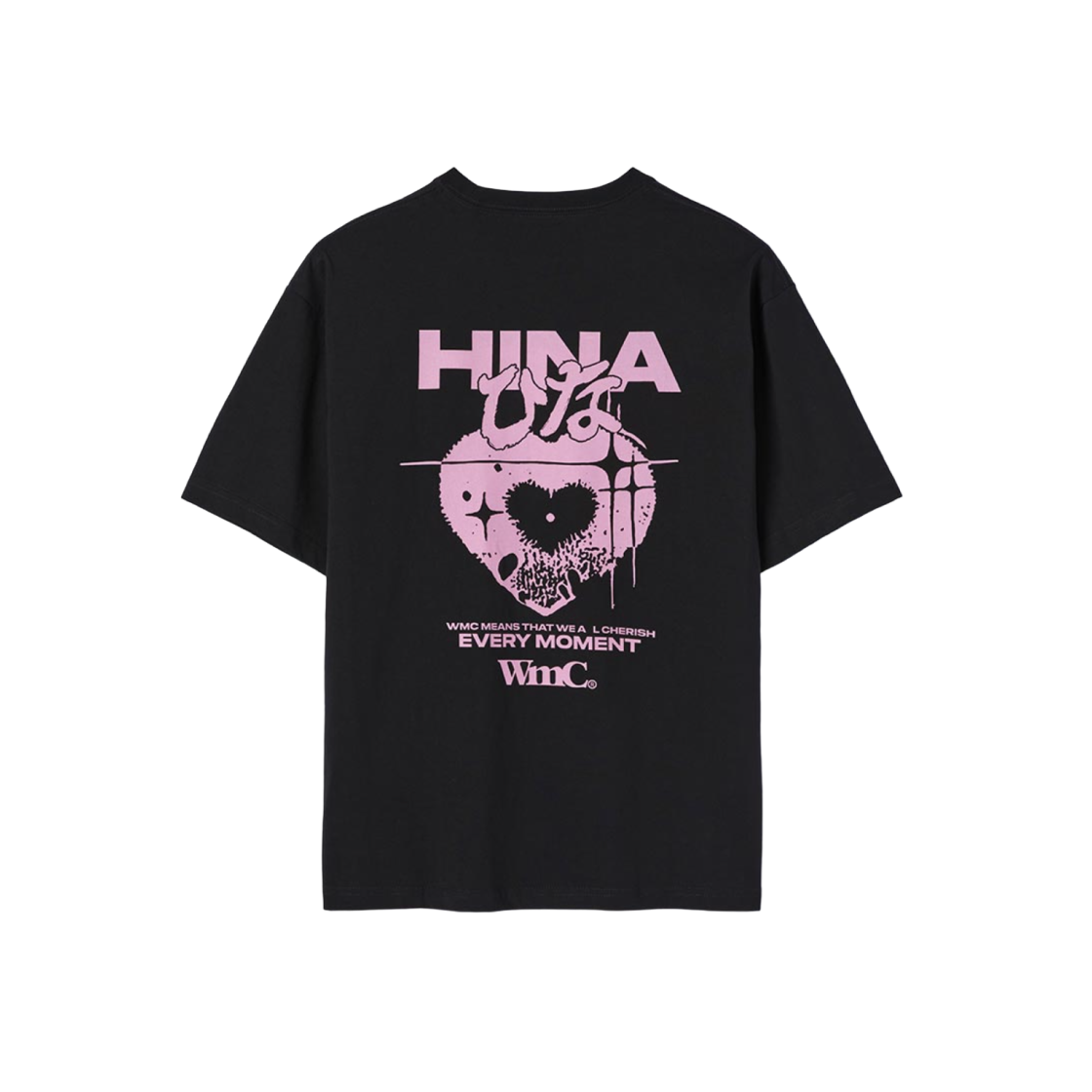 WMC x 히나 하트 아이즈 티셔츠 블랙 | WMC | KREAM