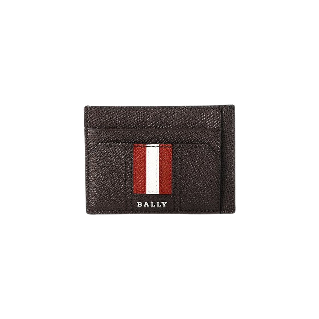 발리 타릭 LT 보빈 엠보스드 카드 홀더 다크 브라운 | Bally | KREAM