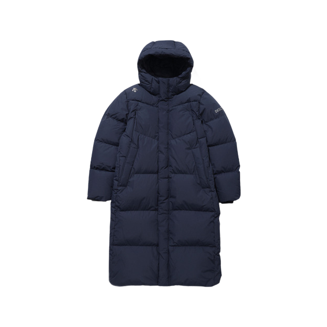 데상트 2024 롱 캐논 유러피언 구스다운 네이비 | Descente | KREAM