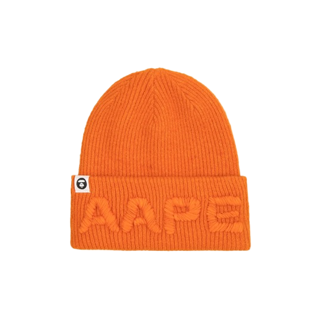 에이프 니트 캡 오렌지 - 24FW | AAPE | KREAM