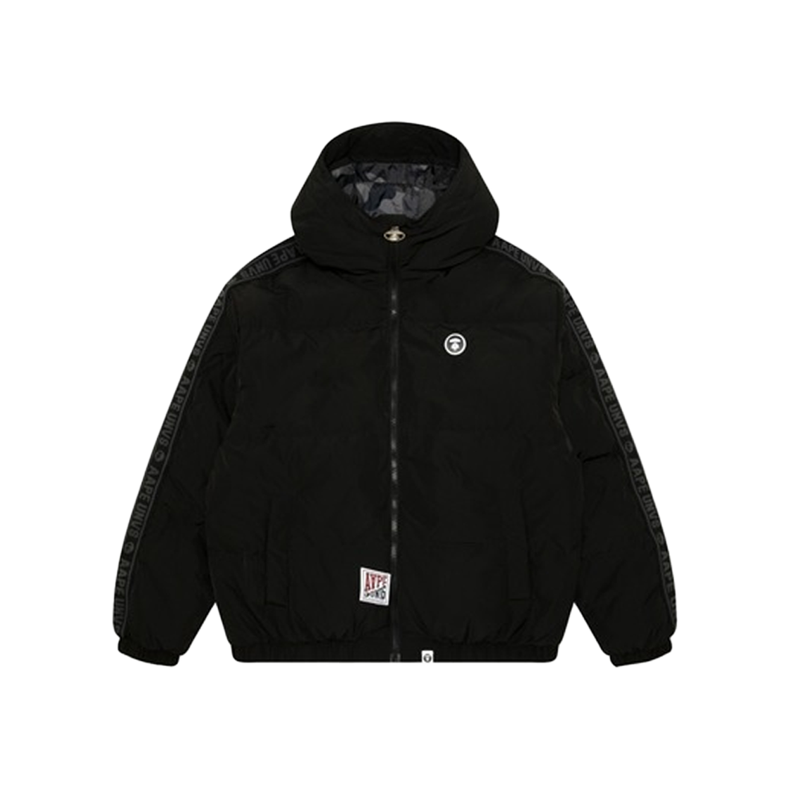에이프 29.5인치 메인 다운 자켓 블랙 - 24FW | AAPE | KREAM