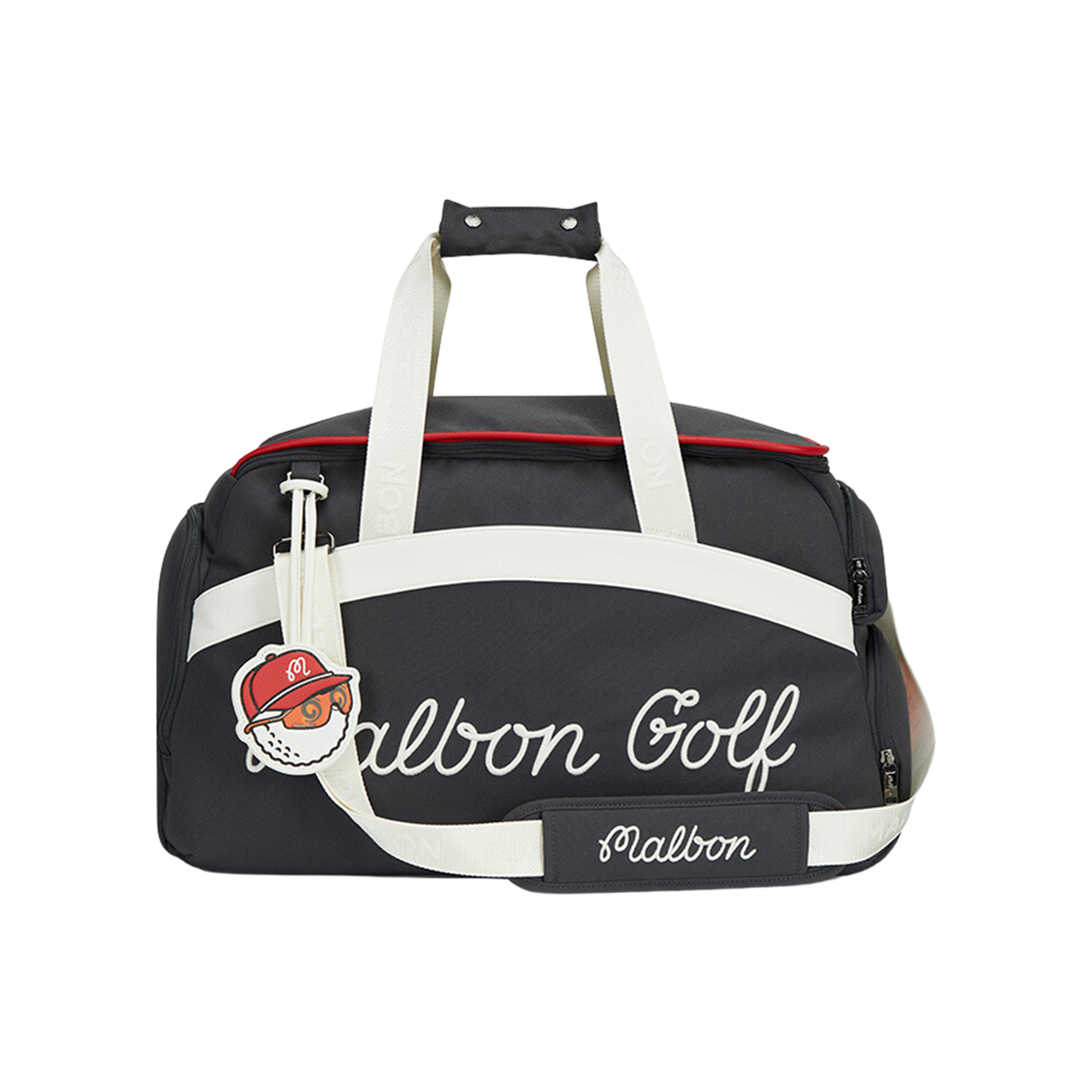 말본 골프 블레이즈 테크 보스턴백 차콜 | Malbon Golf | KREAM
