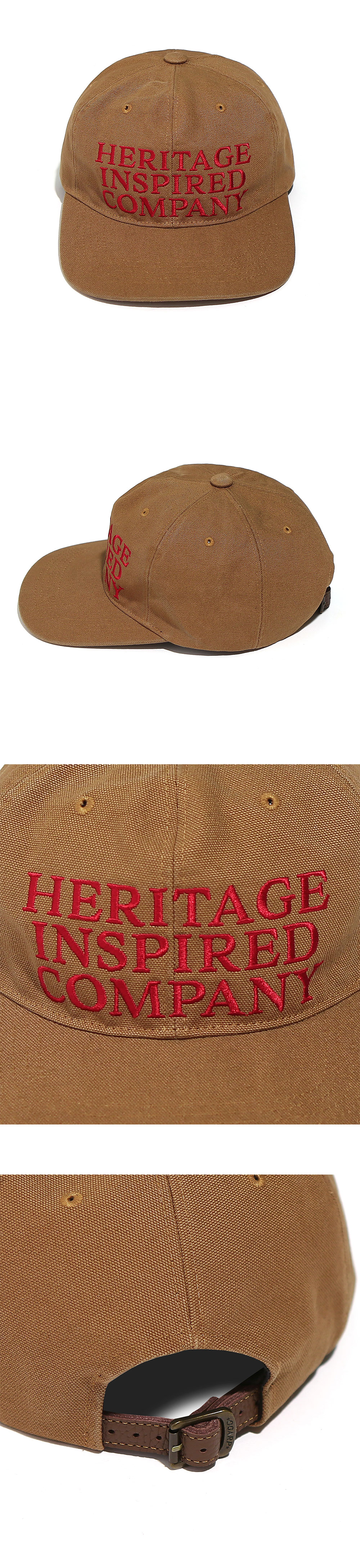 오가프 캔버스 헤리티지 6 패널 캡 브라운 | OGARP | KREAM