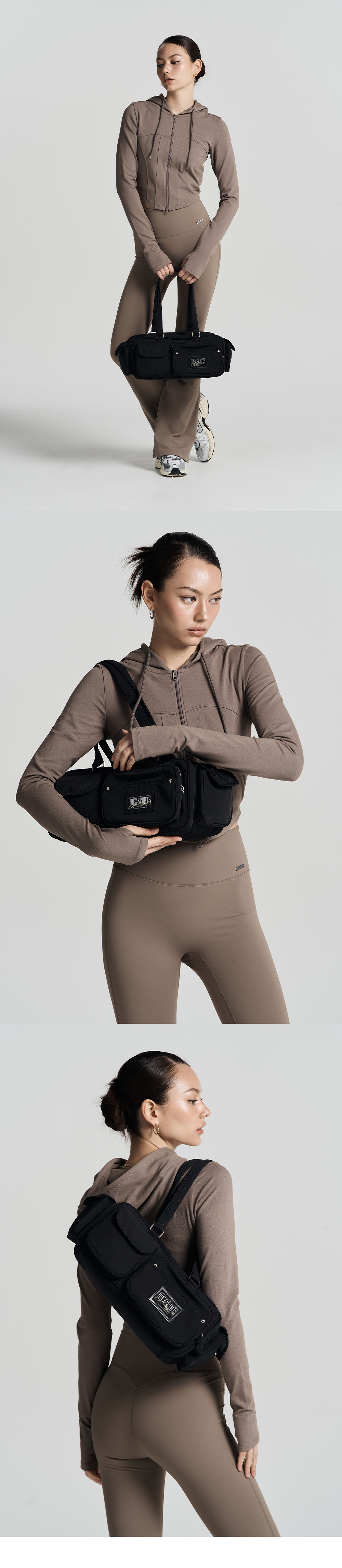 에이치덱스 멀티 카고 토트백 블랙 | HDEX | KREAM