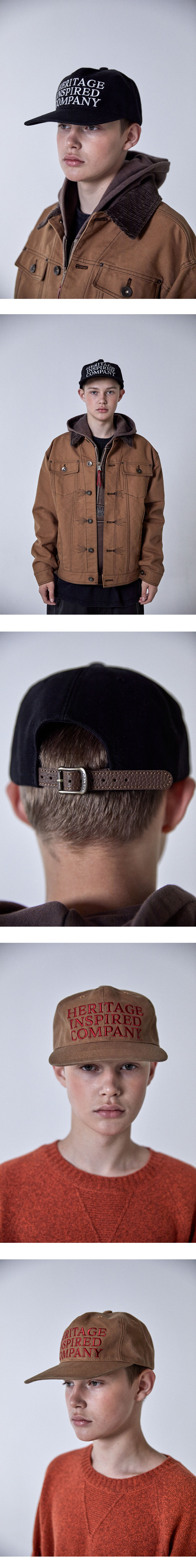 오가프 캔버스 헤리티지 6 패널 캡 브라운 | OGARP | KREAM