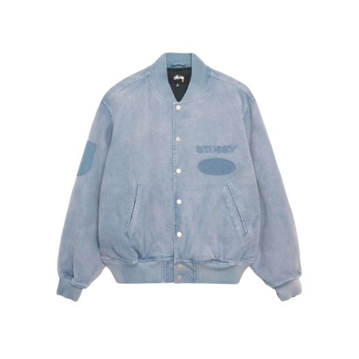 스투시 서프맨 아이콘 코튼 리넨 크루넥 더스티 블루 | Stussy 스투시 서프맨 아이콘 코튼 리넨 크루넥 더스티 블루 | Stussy