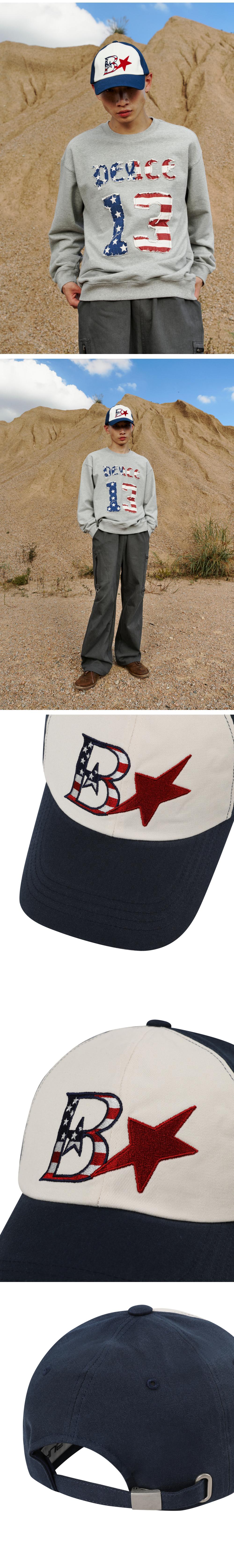바우프 빅 B 스타 볼캡 U.S.A | BAUF | KREAM