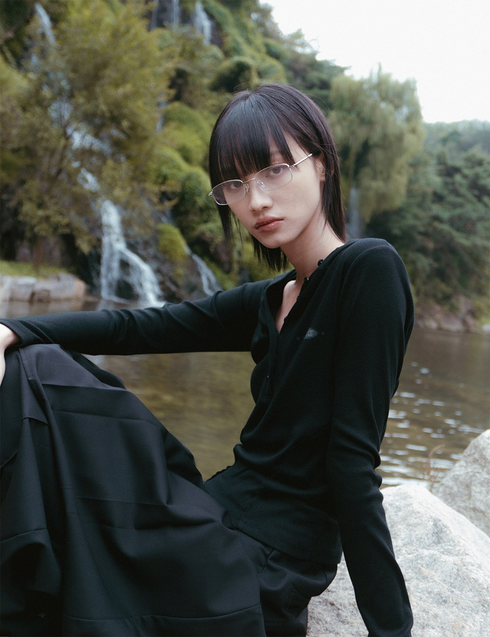 플레어업 버튼 업 레이스 후디 크림 베이지 | FLAREUP | KREAM