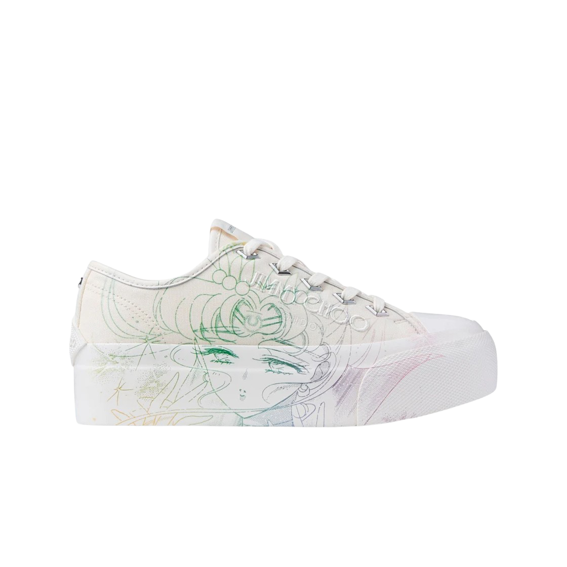 지미추 x 미소녀 전사 세일러문 세일러 가디언즈 팔마 맥시/F 라떼 멀티컬러 | Jimmy Choo | KREAM