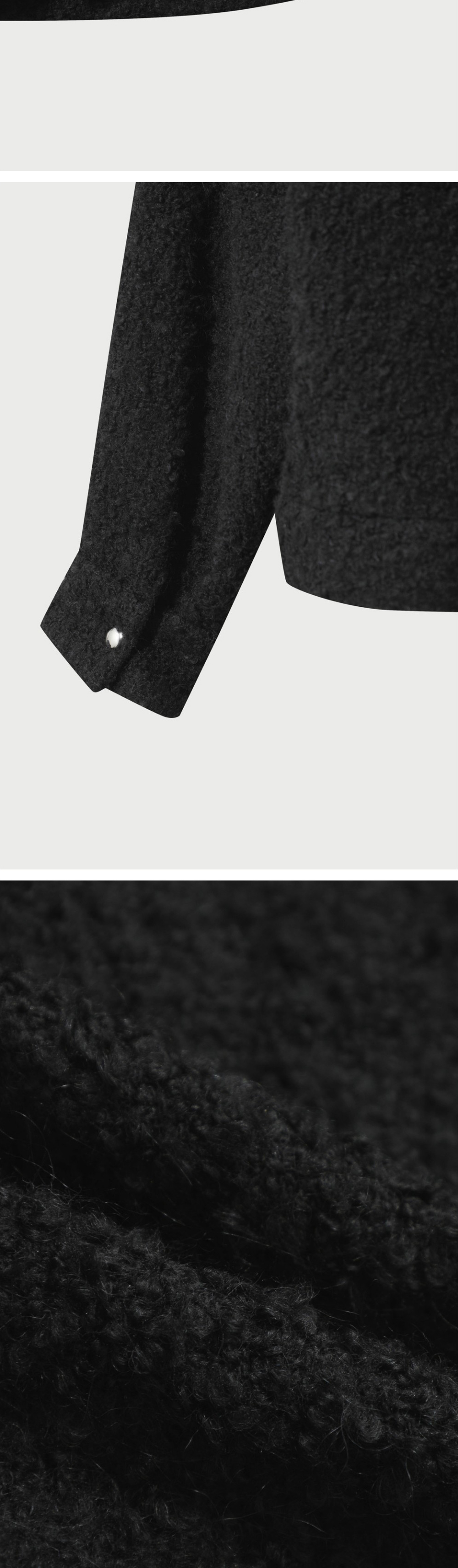 이로 올림피에스페 부클 트위드 자켓 블랙 | Iro | KREAM