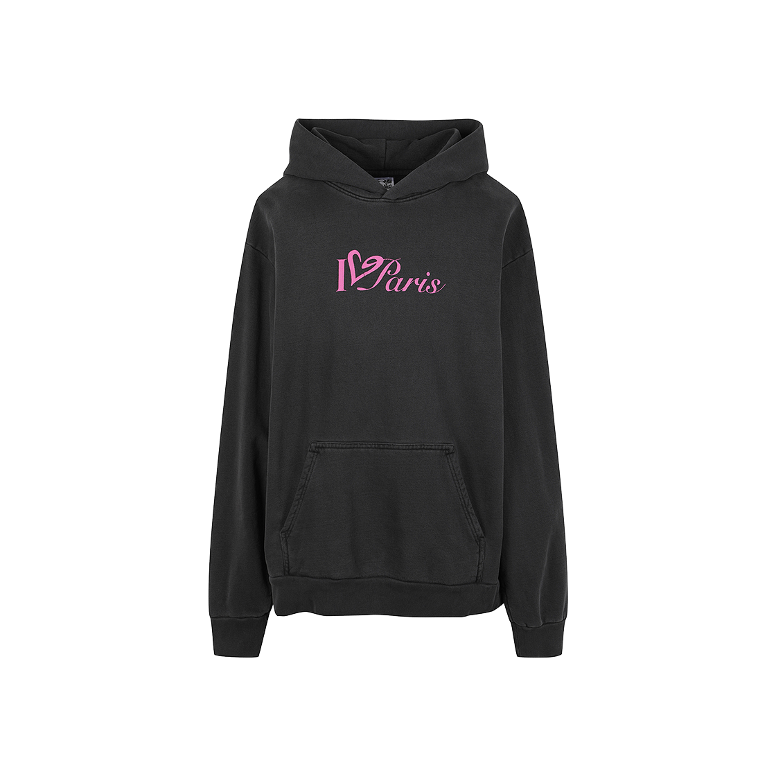 바스켓케이스 파리 후디 빈티지 블랙 - 24FW | Basketcase | KREAM