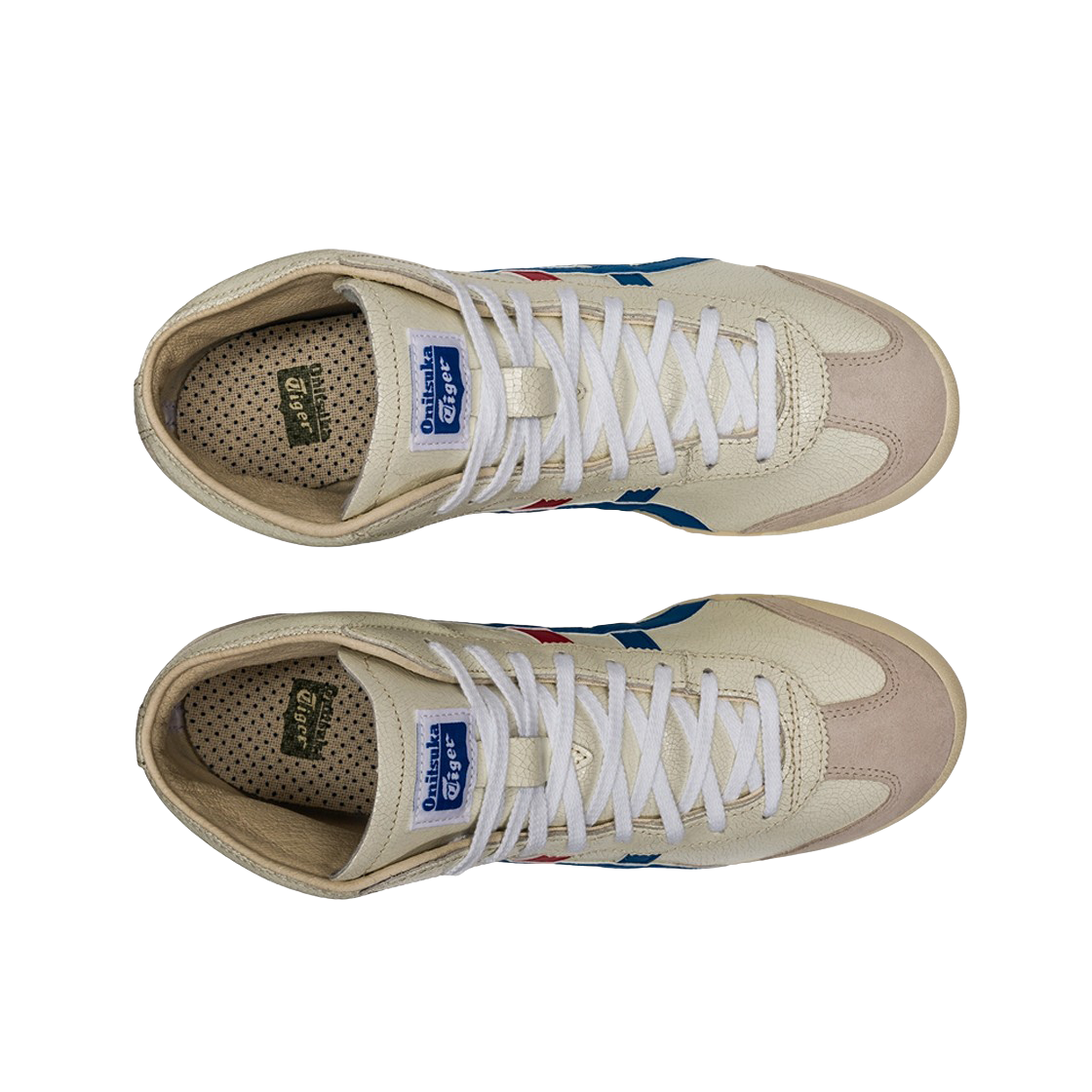 오니츠카 타이거 멕시코 66 미드 러너 화이트 블루 | Onitsuka Tiger | KREAM