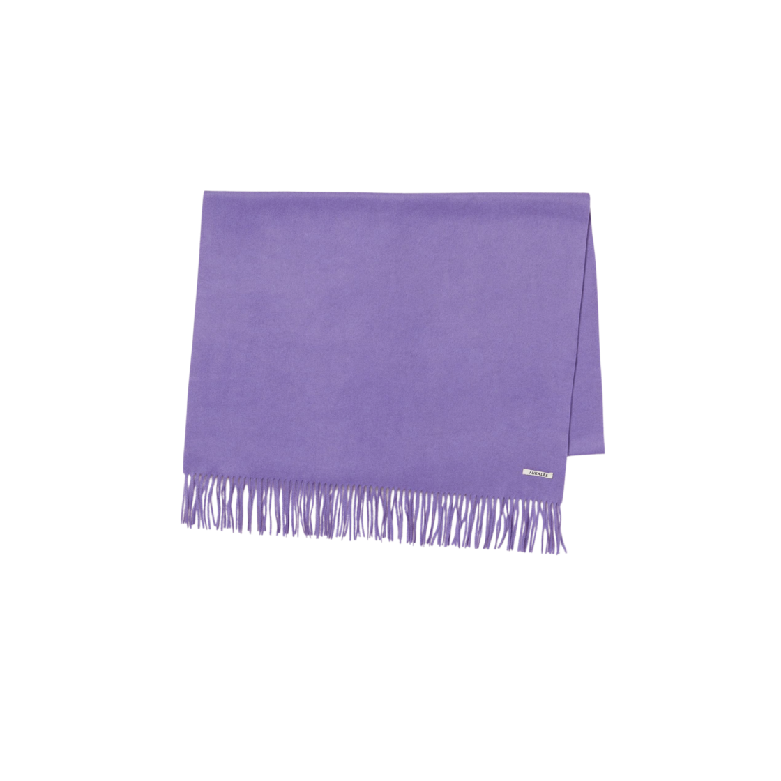 오라리 베이비 캐시미어 와이드 스톨 퍼플 - 24AW | Auralee | KREAM