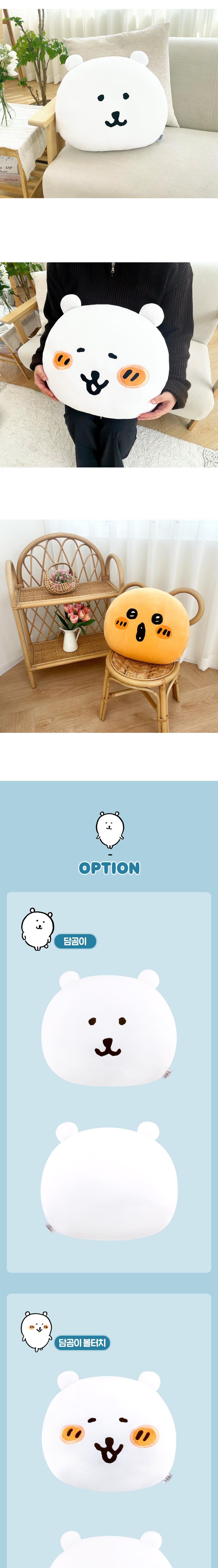 농담곰 얼굴쿠션 담곰이 볼터치 | Damgome | KREAM