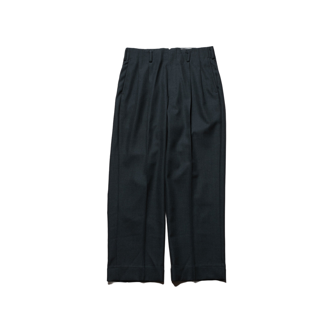 아프레쎄 울 개버딘 트라우저 그레이 - 24FW | A.Presse | KREAM