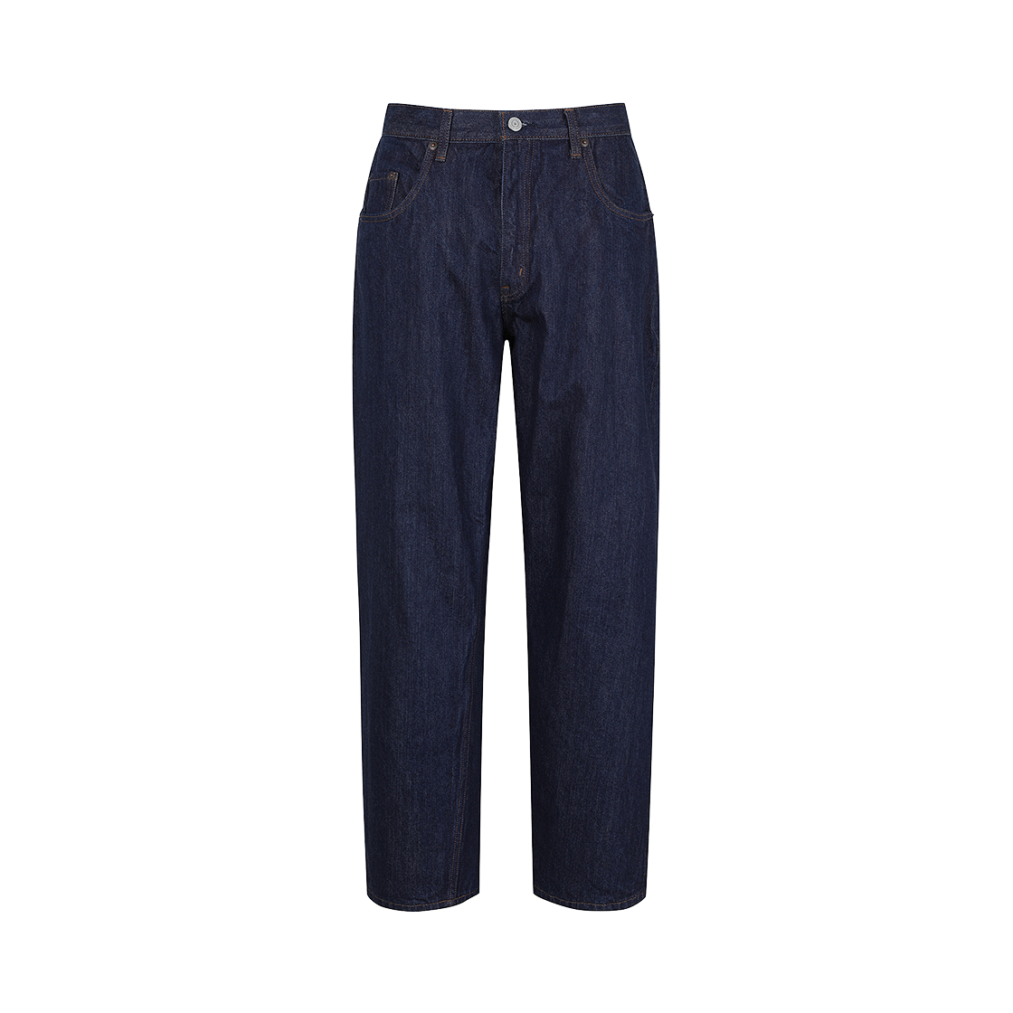 시오타 배기 5 포켓 팬츠 네이비 - 24FW | Ciota | KREAM