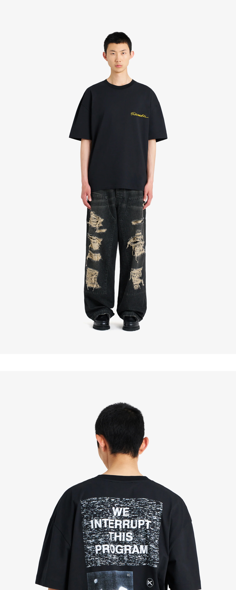 에뛰드 스튜디오 릴렉스 티셔츠 마스 TK 블랙 - 24FW | Etudes Studio | KREAM