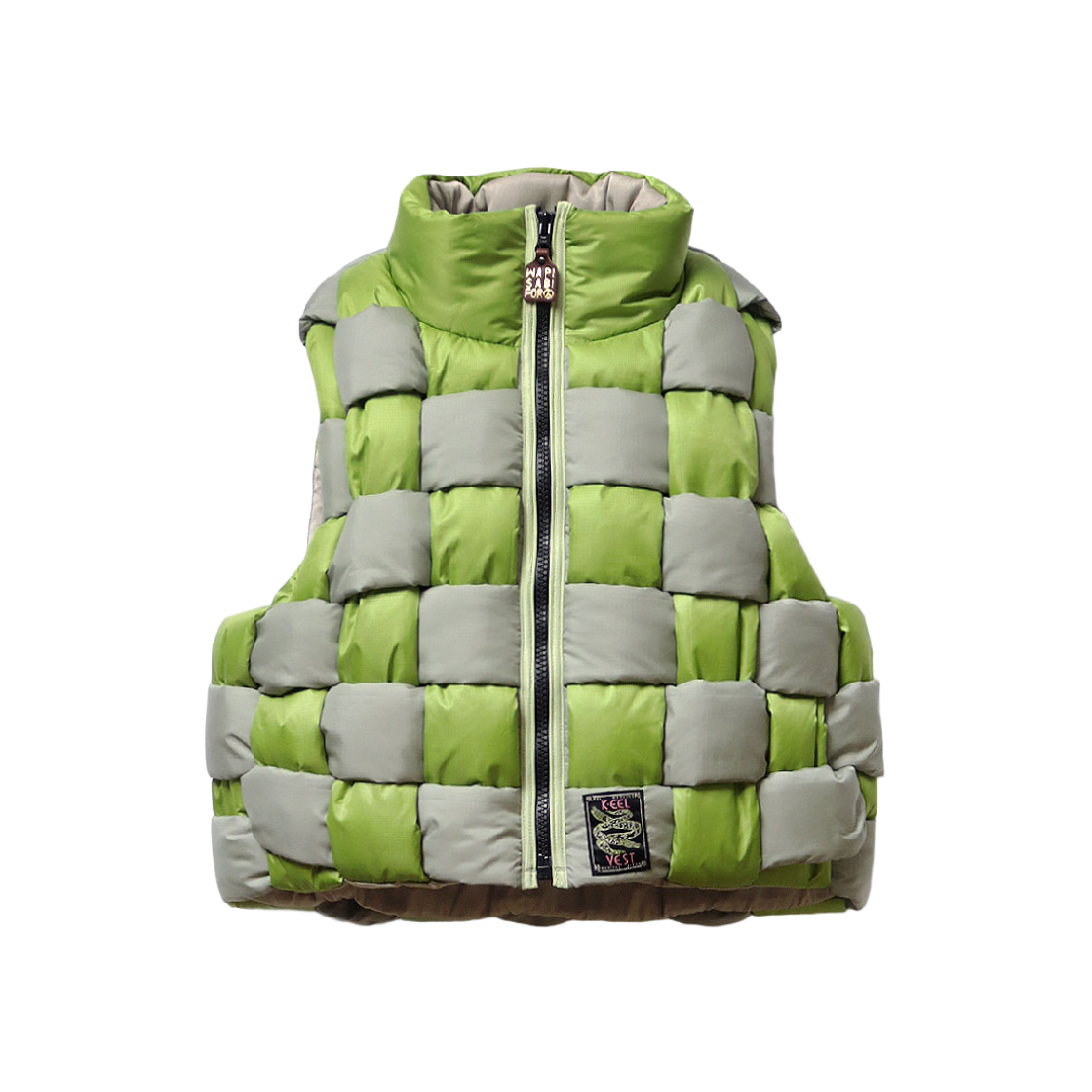 (W) 캐피탈 립스탑 나일론 다이어트 킬 위빙 베스트 그린 | Kapital | KREAM