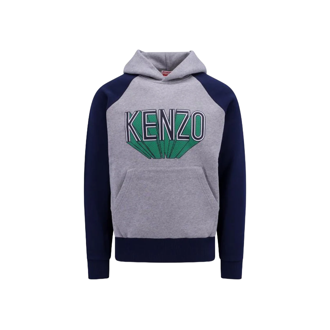 겐조 로고 프린티드 후드 펄 그레이 | Kenzo | KREAM