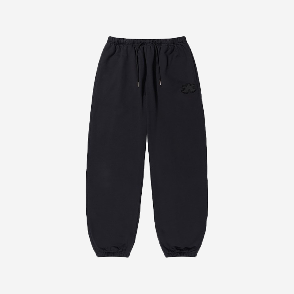 알디브이제트 심볼 로고 패치 스웻 팬츠 차콜 | RDVZ | KREAM