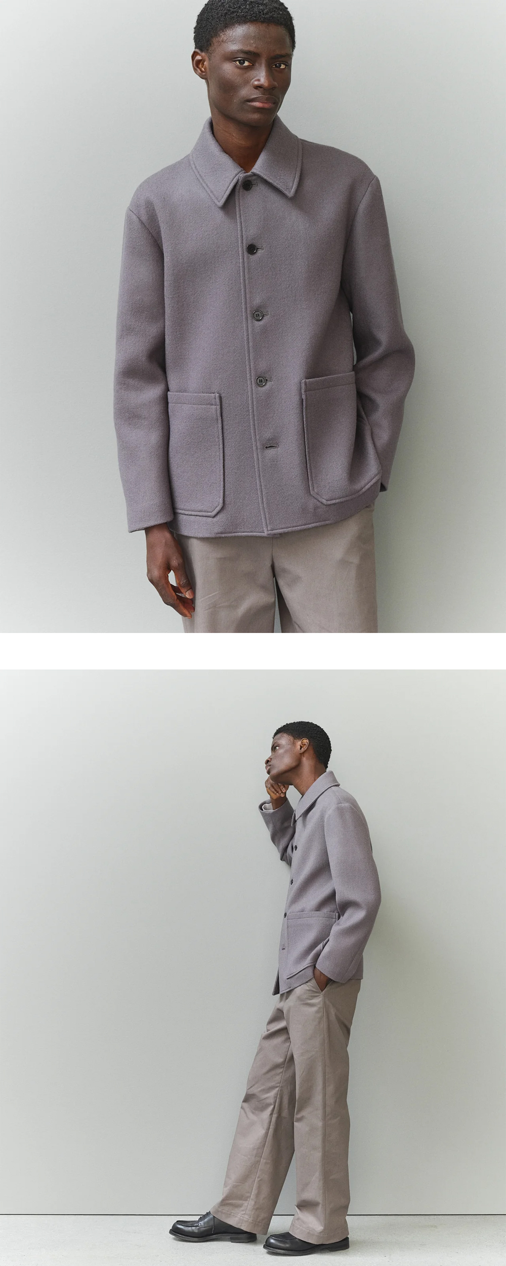 마카웨어 워크 자켓 블랙 - 24FW | Markaware | KREAM