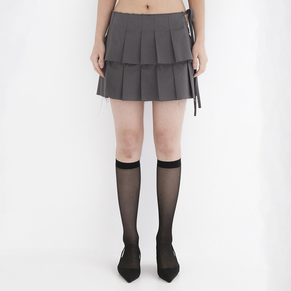 태 더블 플리츠 스커트 002 | TAAE | KREAM