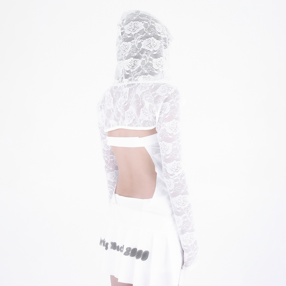 태 레이스 후디 볼레로 가디건 002 | TAAE | KREAM