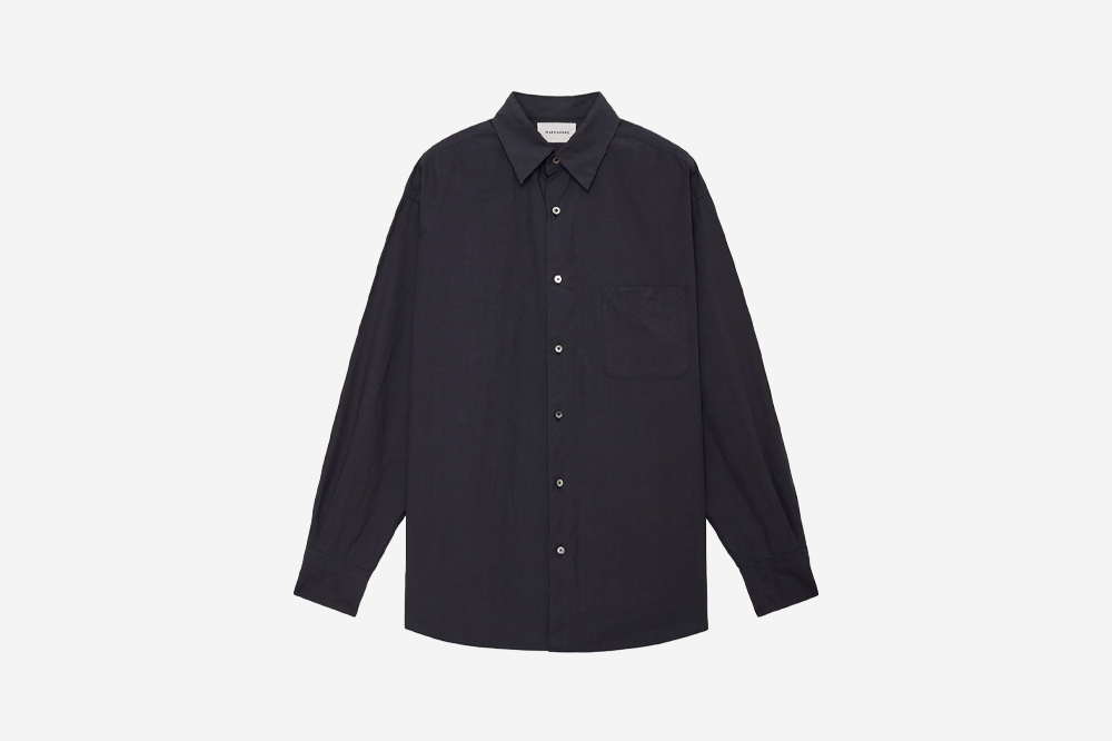 마카웨어 컴포트 핏 셔츠 차콜 - 24FW | Markaware | KREAM